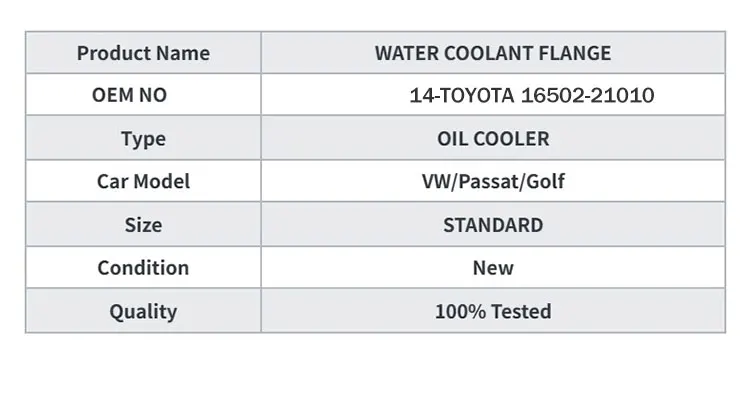 8193235 Water Filler Sub-assembly For Car 16v 3.3l Oe 16502-21010 - Buy ...