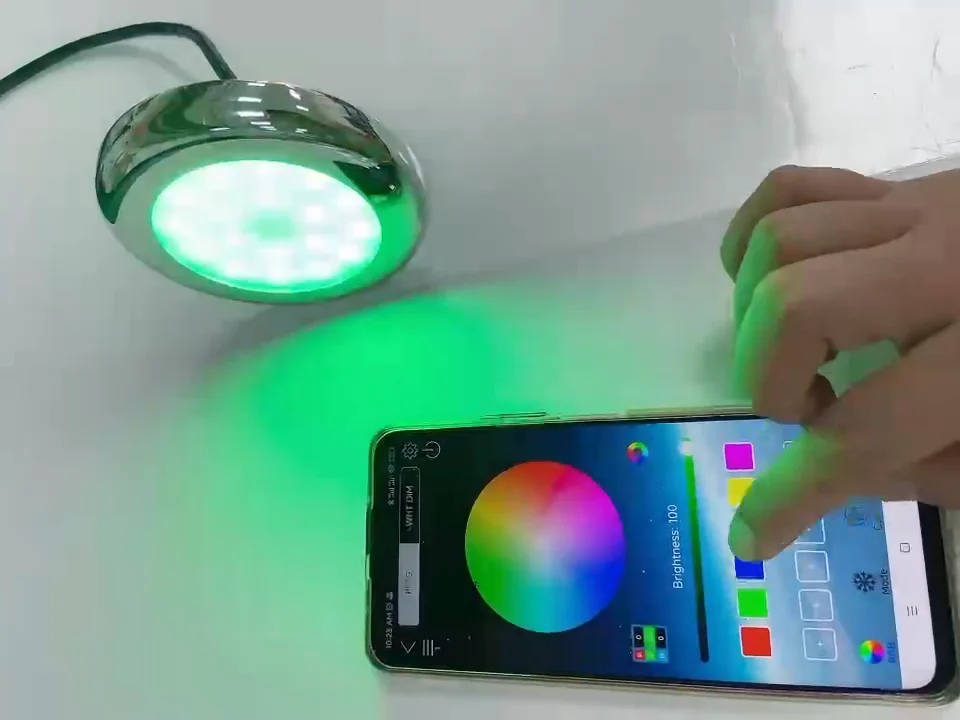 Marine Led 12v 24v Rgbw Interior Cabin Dome Yacht Lighting For Boat ...