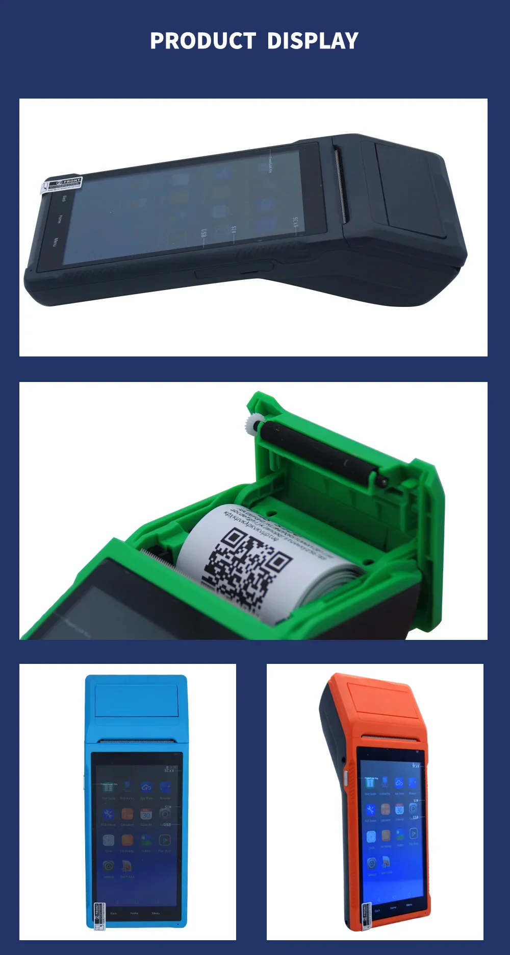 Android Pos Handheld Cash Register Nfc Handheld Mobile Machine All In ...