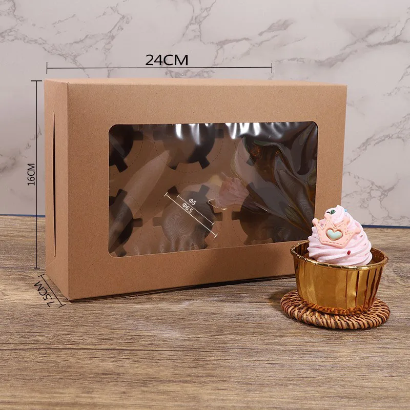 Individual Packaging Baking Boxes For Cakes White Baking Paper Box ...