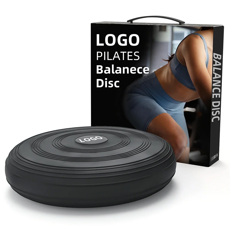 Durable Inflatable Stability Yoga Massage Wobble Cushion Balance Disc ...