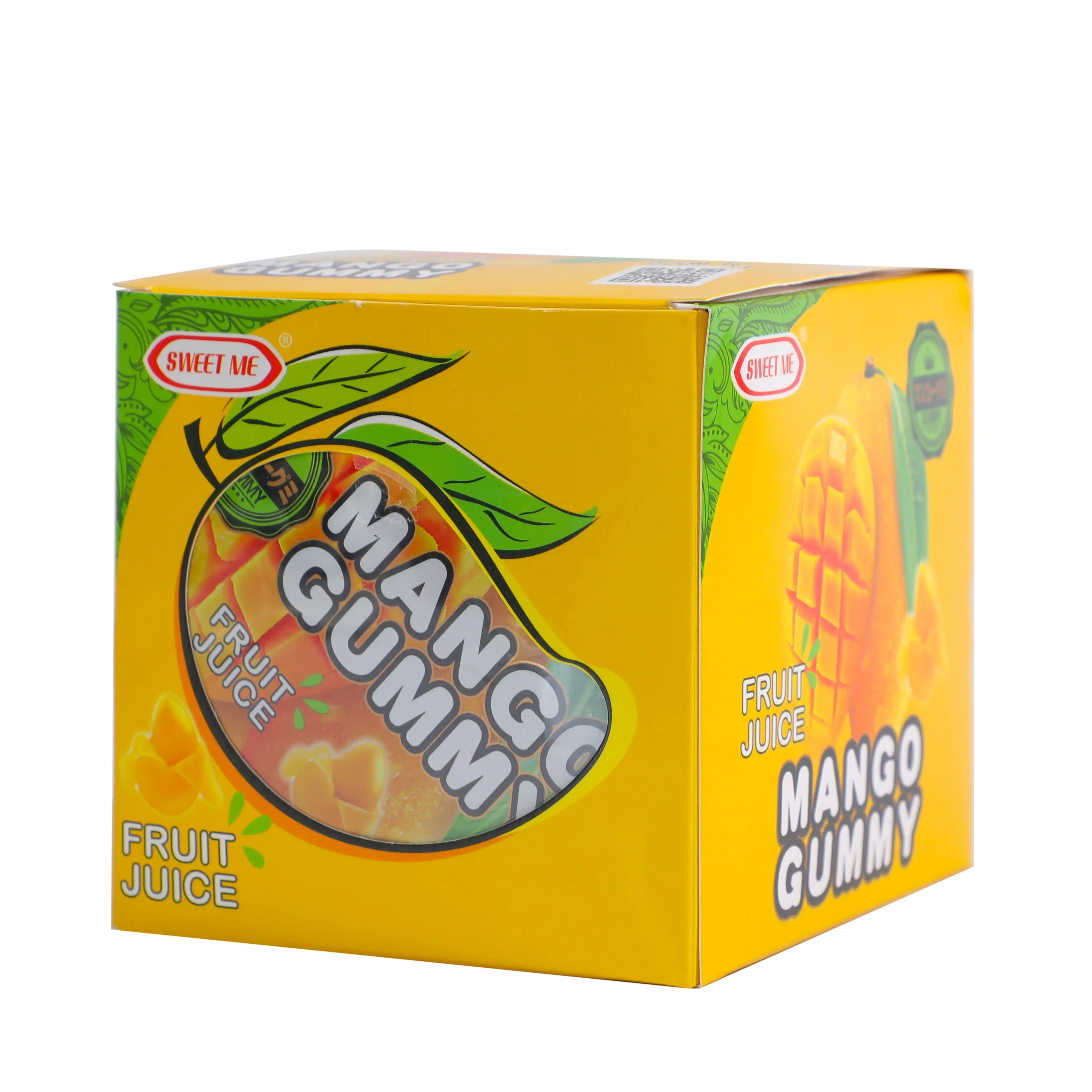 HACCP/BRC Certified 4D Peach and Mango Juice Gummy Candy