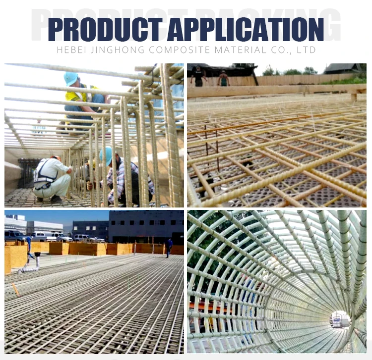 Anti-corrosion Building Structure Frp Rebar Composite Epoxy Bracing Bar Fiberglass Basalte Rebar ...
