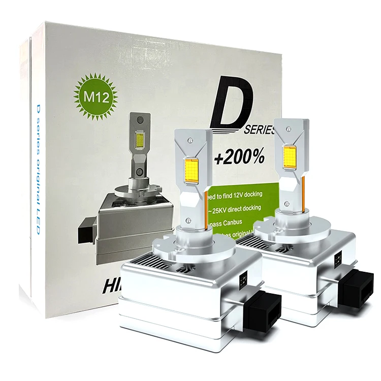 새로운 디자인 D 시리즈 M30 35W 6000K LED 자동차 헤드라이트 D1s D3s D5s D8s 모델 숨겨진 안정기 및 ...