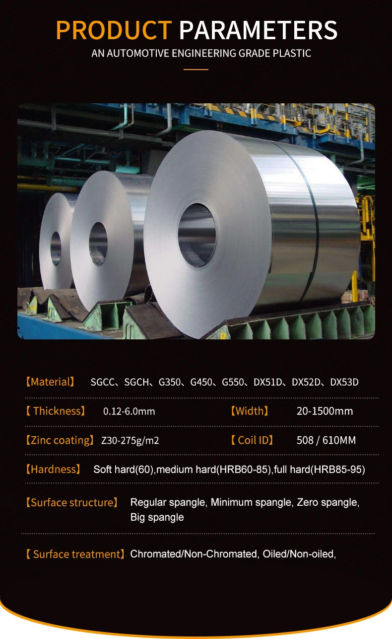 Scga270c Steel Grid Galvanized Sheet Metal Products Gi Steel Sheet/coil ...
