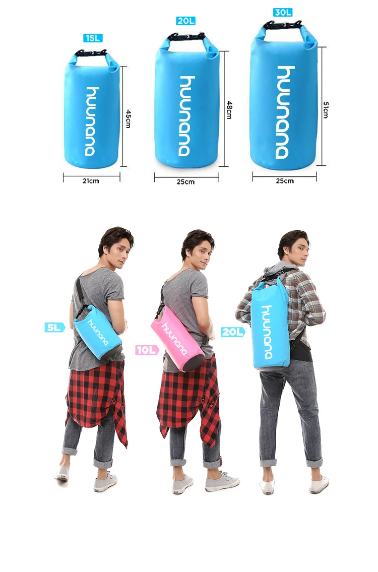 Oem Design 5l Clear Dry Pack Backpack Ocean Pack Waterproof Dry Bag ...