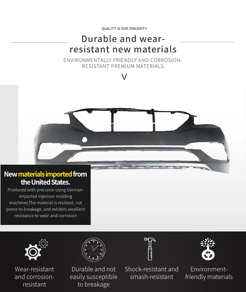 Daxin Auto Parts Body Kit Car Bumper For Hyundai Sonata 2014 86511 ...