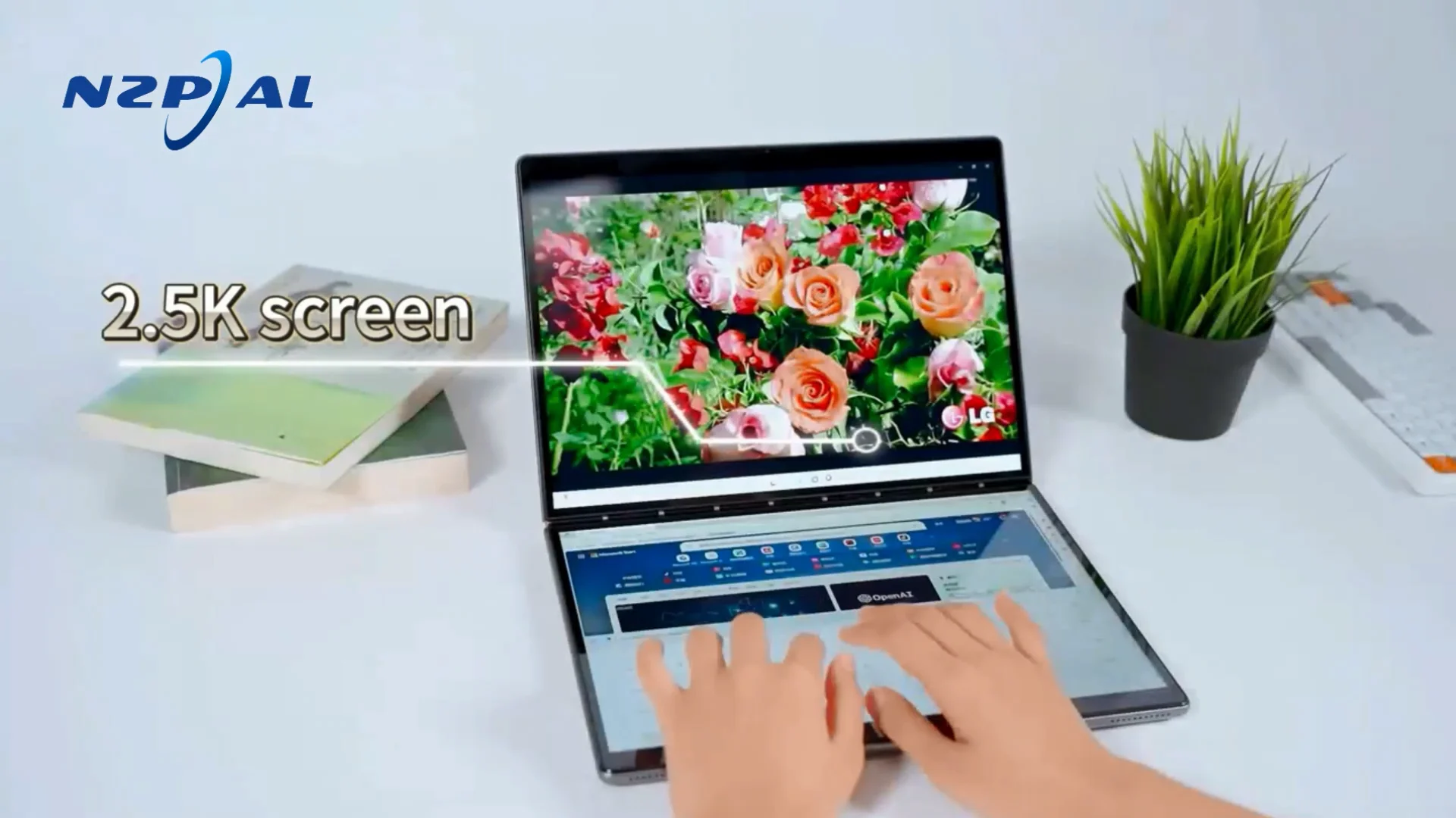 Brand New Double Screen Laptop Touch Screen Business Notebook Computer ...