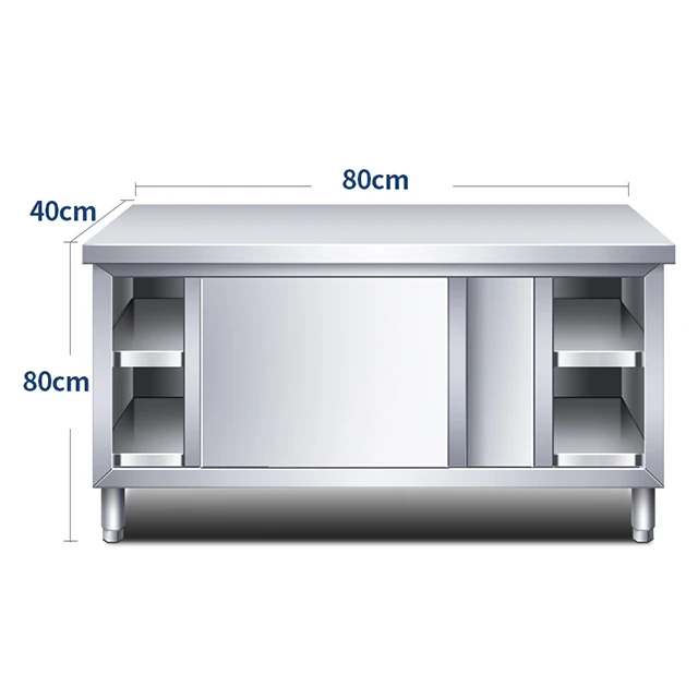 Kitchen Storage Cabinet Commercial Kitchen Working Table - Buy ...