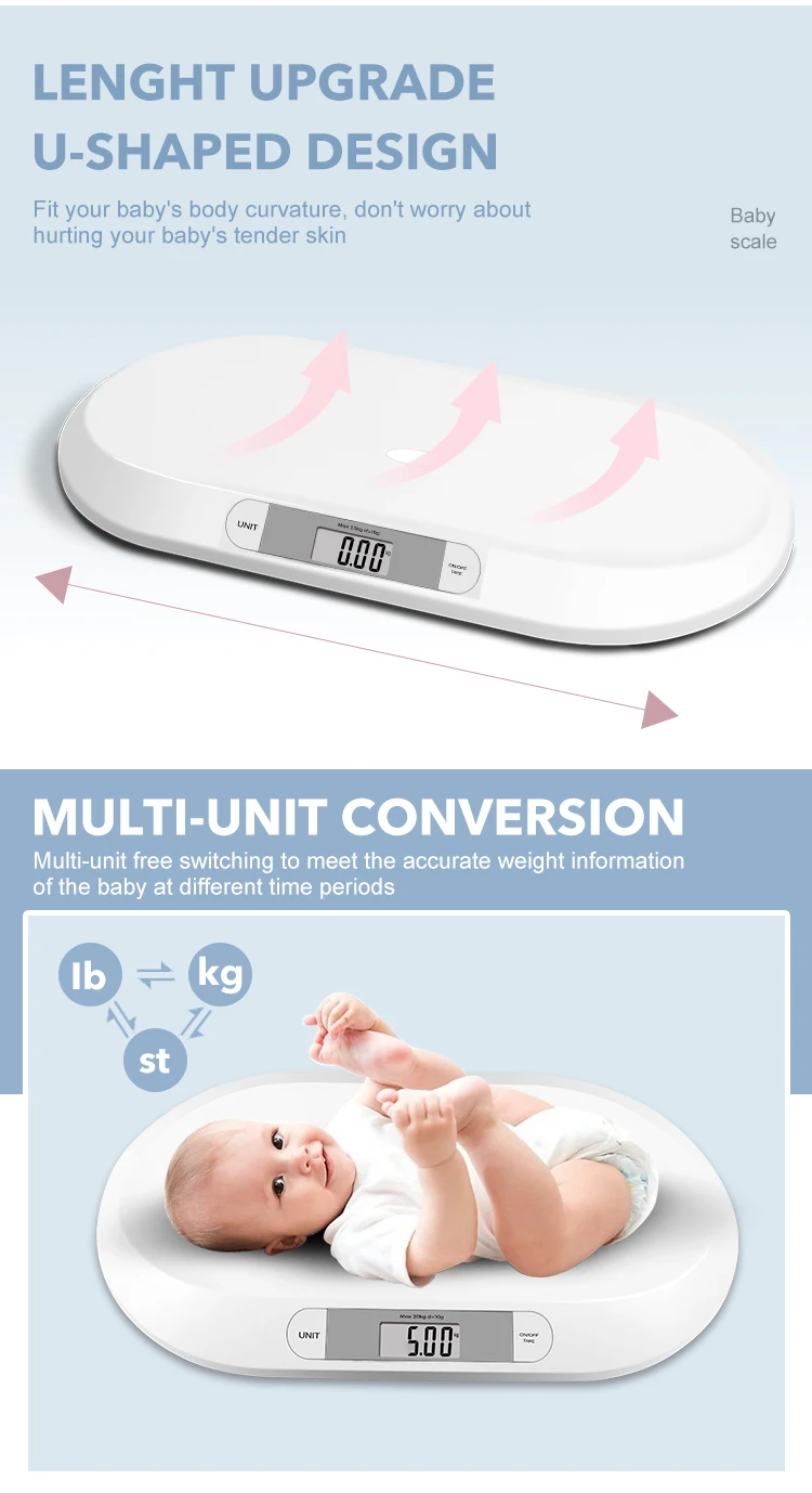 Accurate Baby Weighing - Digital Scale with CE Certification