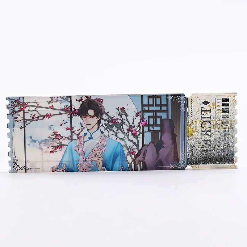 Customized Quicksand Ticket Standee - Creative Acrylic Figure