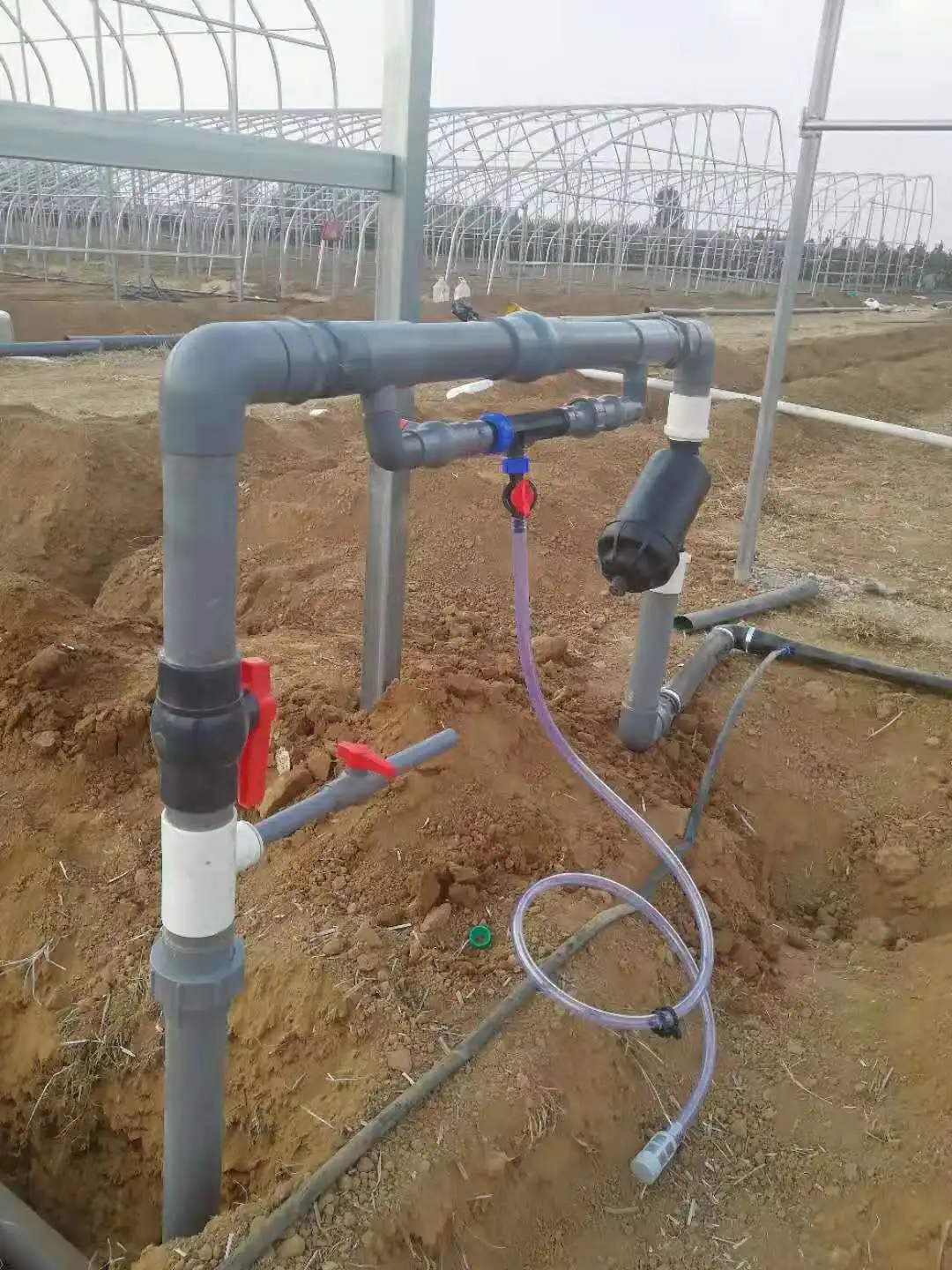 Agricultural Durable Plastic Drip Irrigation System 120 Mesh