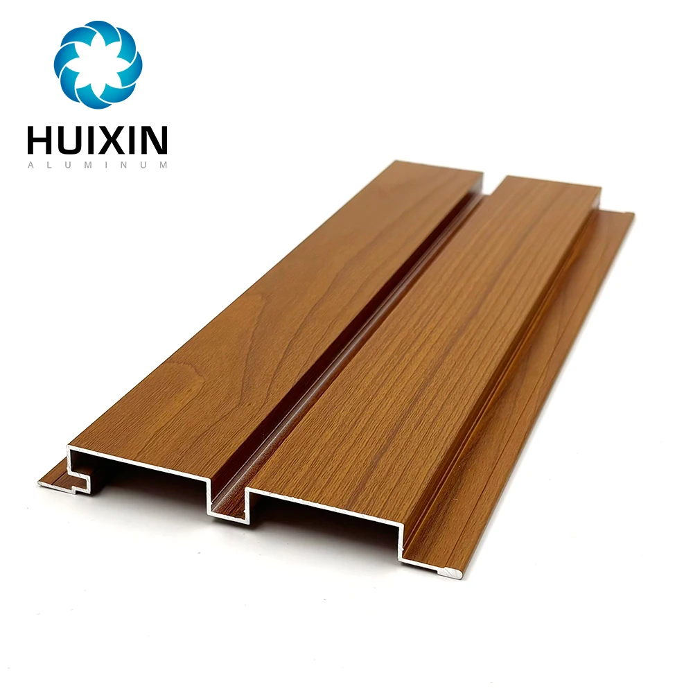 Alibaba.com: Wood Color Aluminum Exterior Wall Cladding for House ...