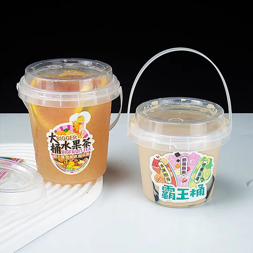 500ml 700ml 1000ml Fruit Tea Bucket Hand Pp Material New Milk Tea Cup ...