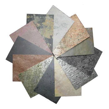 Thin Wall Tiles Natural Stone Sheets Flexible Slate Marble Stone Veneer ...