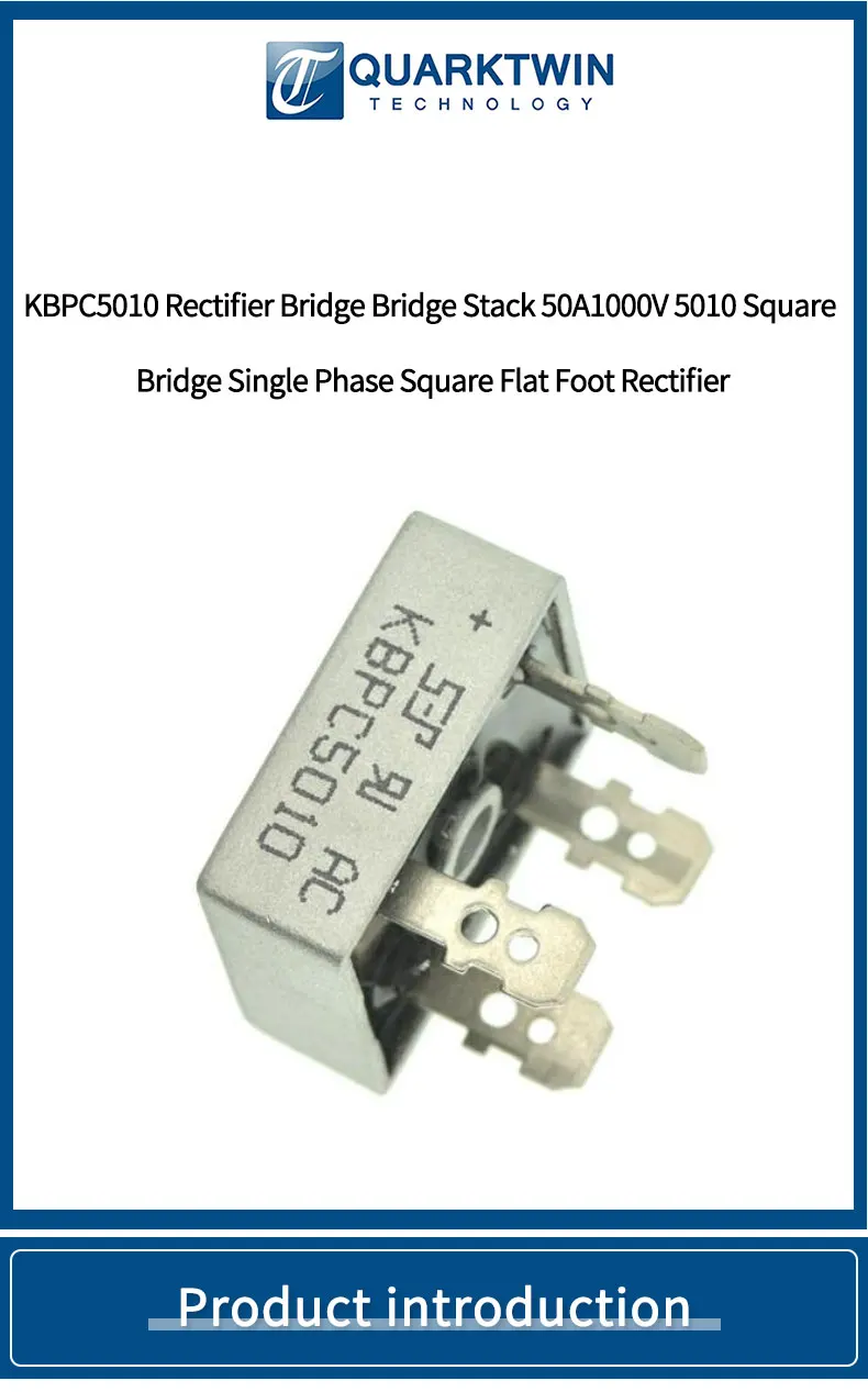 Kbpc3510 Rectifier Bridge Stack Kbpc2510/5010/610 Square Bridge Single ...