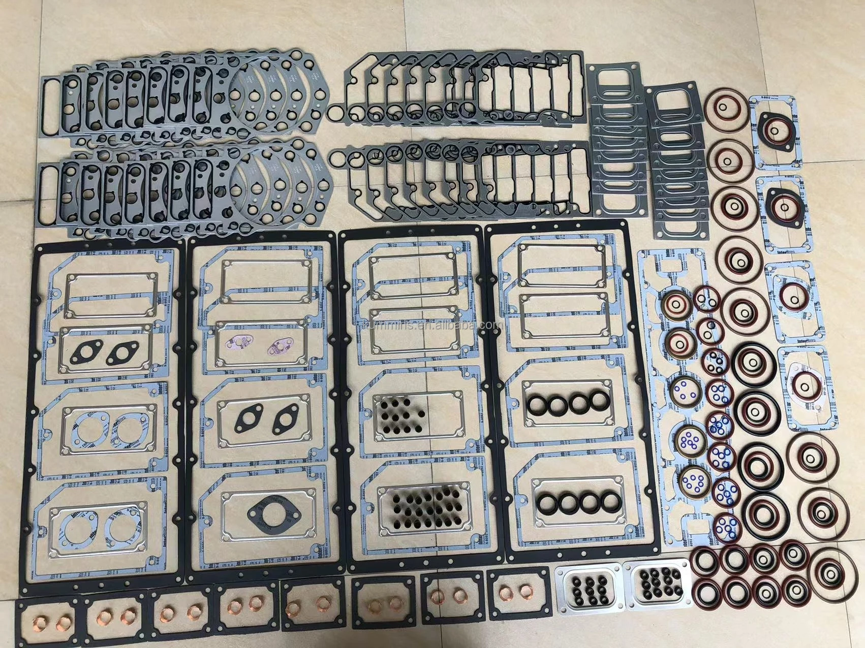 K50 Kta50 Qsk50 Upper Engine Gasket Kit 3800731 4352581 3803601 4376343 ...