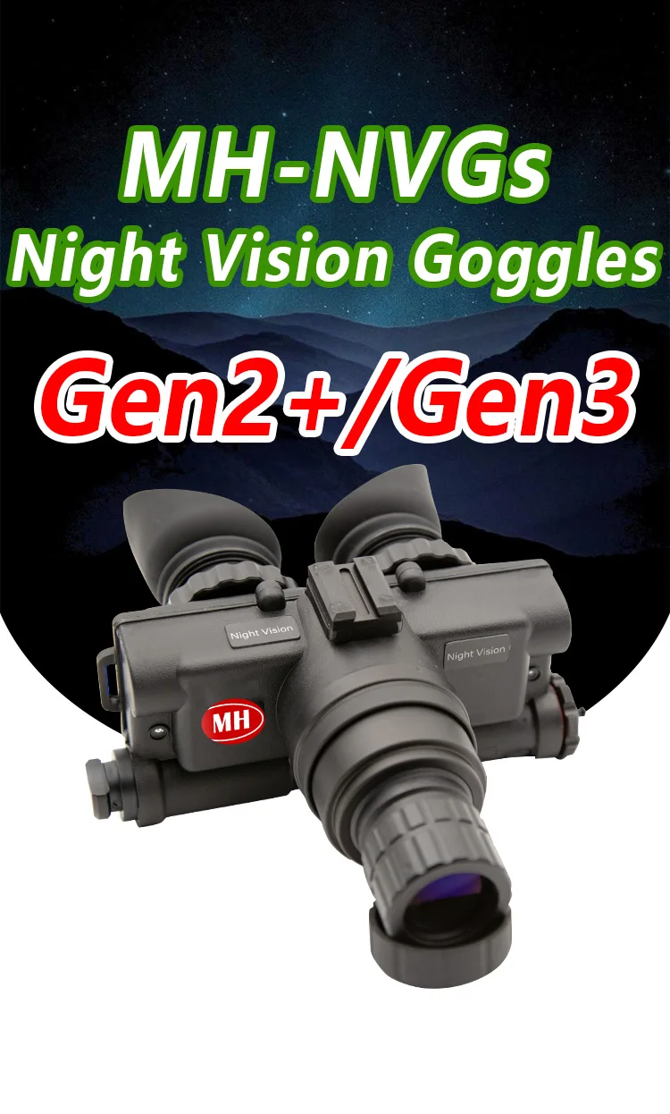 MH Night Vision Goggles - High Quality Infrared Gen3 PVS 7