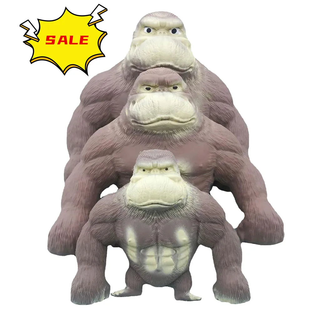 Af Custom Monkey Elastic Big Funny Stretch Monkey Toy Orangutan Sand ...