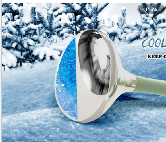 Custom Chilling Wands Cold Roller For Face Puffiness Cooling Beauty ...