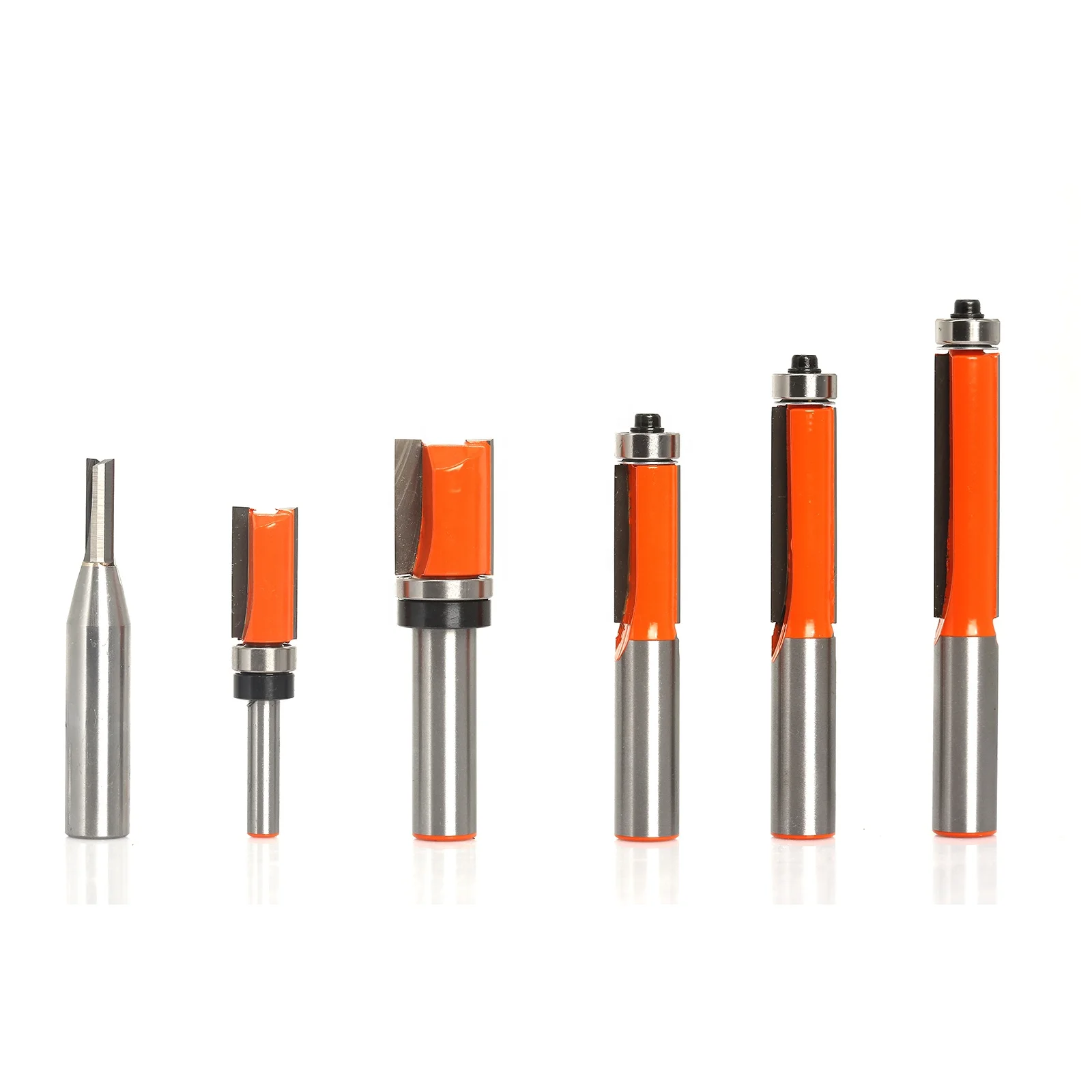 Flush Trim Pattern Template Router Bit,1/2" Shank Bearing Trimmer ...