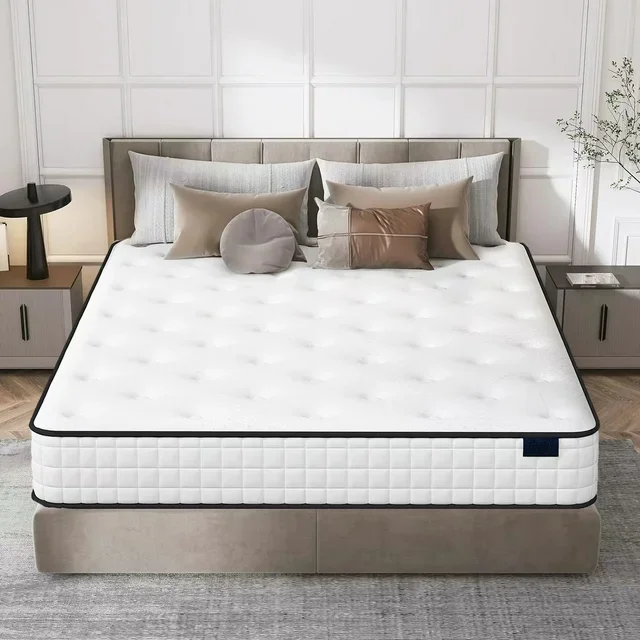 8 Inches Customization Sizes Cheap Compressed Mattress With Bed Matelas ...