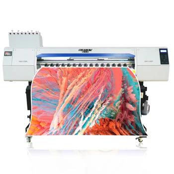 1.3m Digital Inkjet Printer Tarpaulin Printer Sticker Printing Machine ...