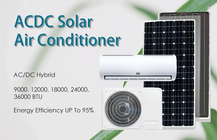 R32 9000btu Solar Powered Mini Split Ac That Can Run On Acdc Solar Air ...