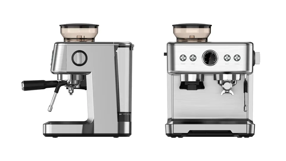 Wholesale Oem Espresso Coffee Machine With Grinder Electric Metal ...