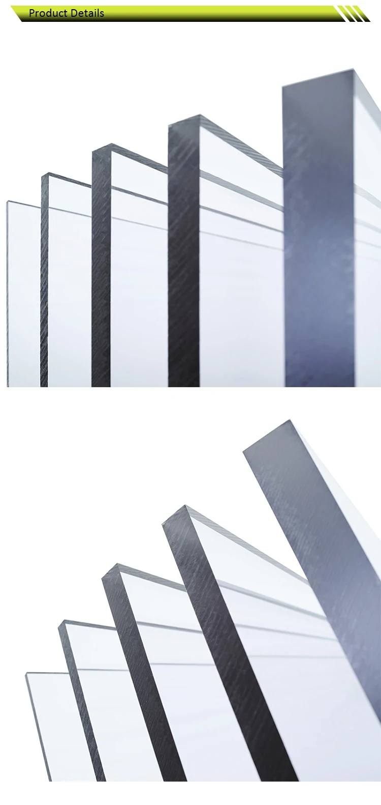 10 Years Guarantee Extruded Polycarbonate (pc) Solid Sheets ...