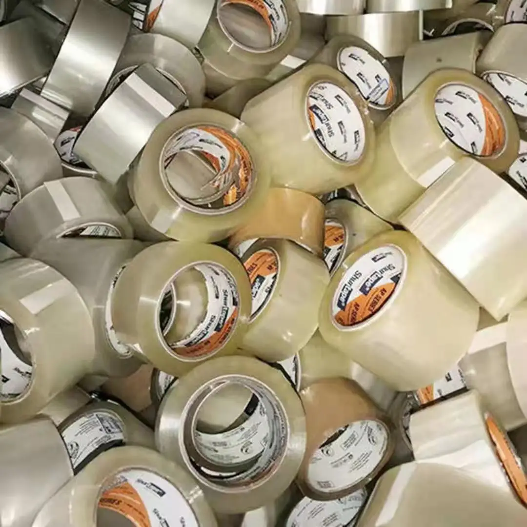 Custom Factory Packing Opp Transparent Bopp Sticky Shipping Box Package ...