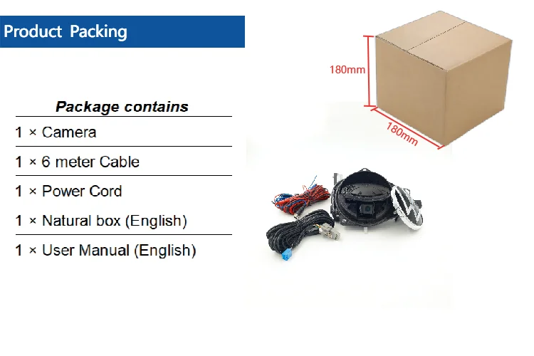 Flipping Logo Reversing Camera Emblem Vehicle Parking Camera Car Rear ...