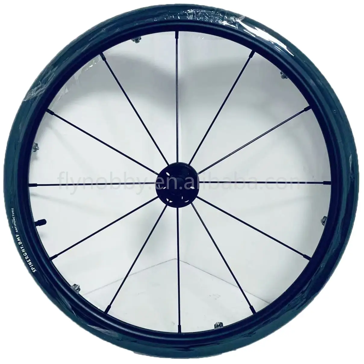 24 inch wheelchair rear wheel alloy rubber wheel for manual wheelchair ...