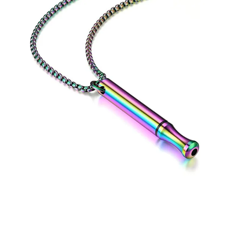 Stainless Steel Anxiety Necklace - Stress Relief Jewelry