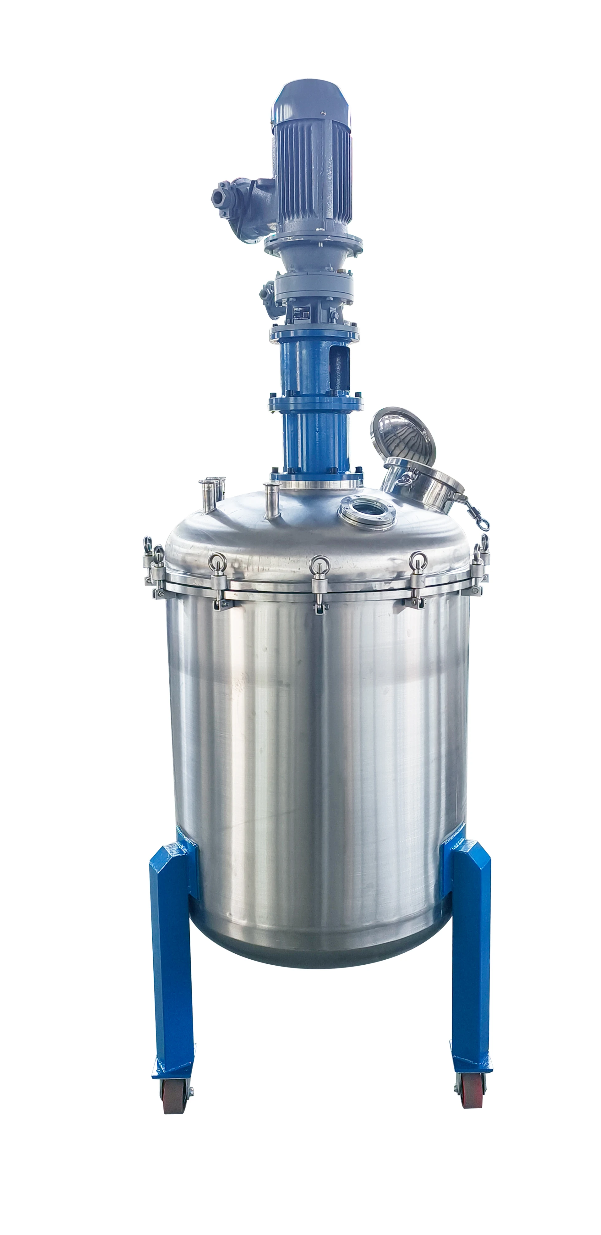 ELE 500L Chemical Batching Tank Stainless Steel 304 Mixing Tank Movable ...