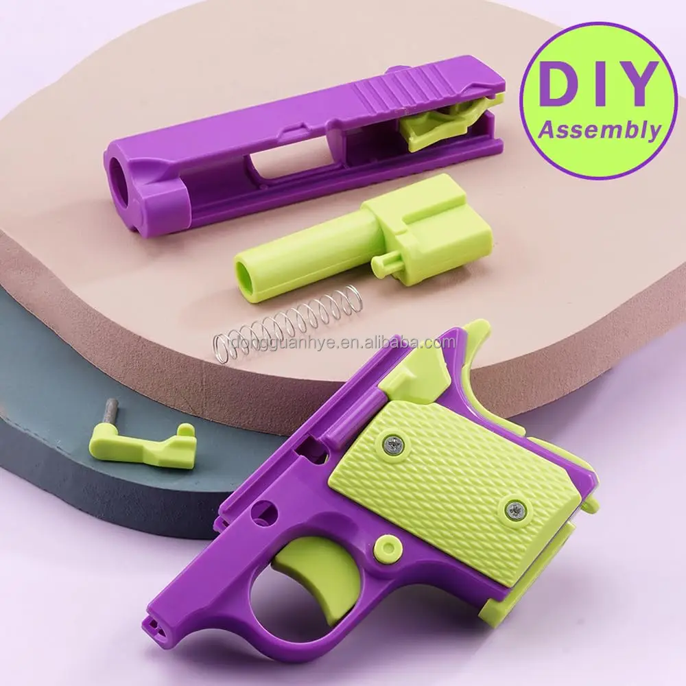 Hot Sale 3d Printed 1911 Mini Fidget Gun Plastic Fidget Sensory Toys ...