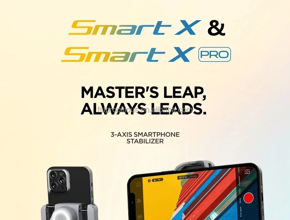AOCHUAN Smart X/pro 3-Axis Gimbal Stabilizer - Stable Shots