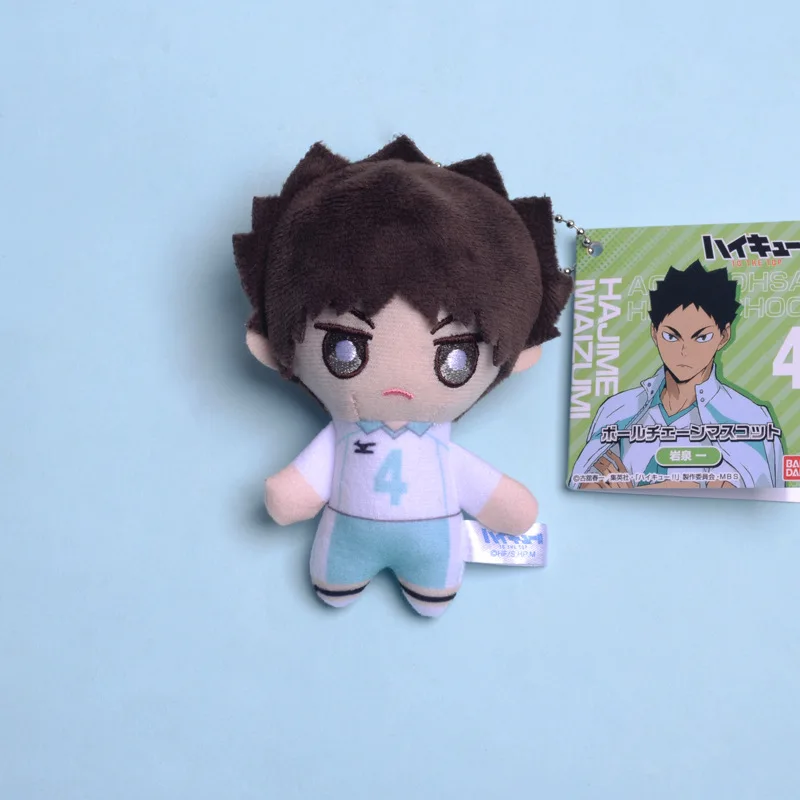 10cm Haikyuu Plush Toy Hinata Shoyo Yu Nishinoya Tobio Kageyama Kozume ...