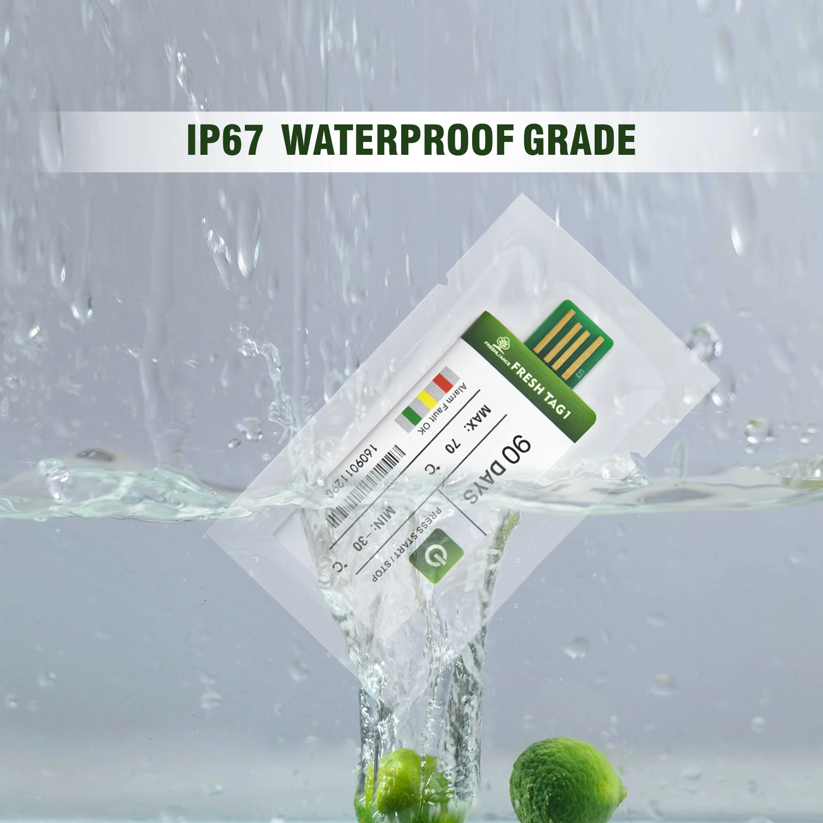 Freshliance USB Disposable Temperature Data Loggers