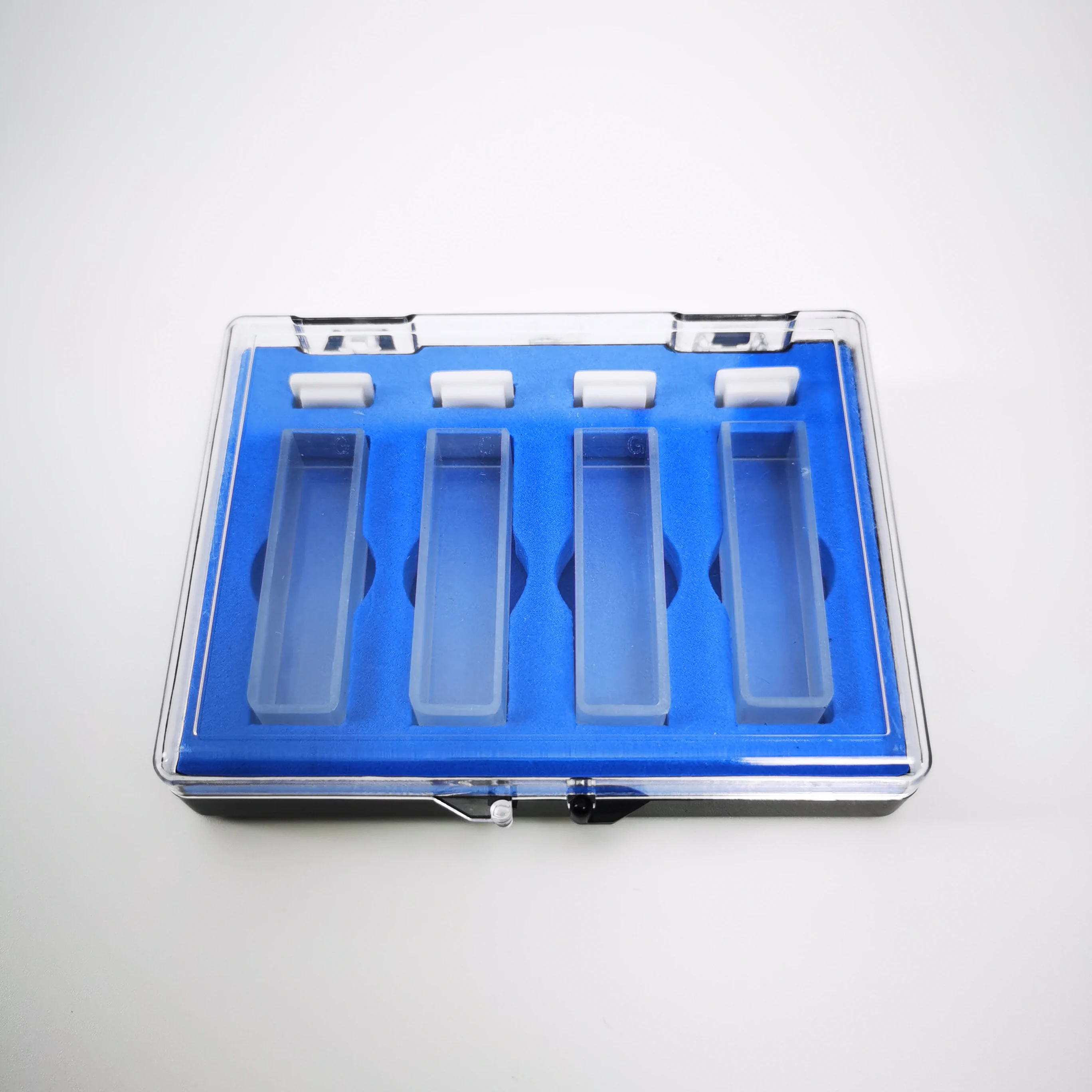 Laboratory 1cm 10mm Spectrophotometer Glass Cuvette Quartz Cuvette ...