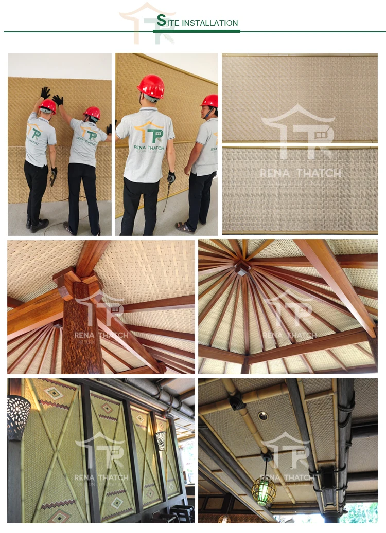 Emulated Rattan Ceiling Mats - Durable & Stylish Solutions