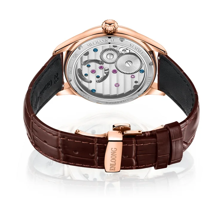 ENLOONG Real Meteorite Dial Tourbillon Watch for Men