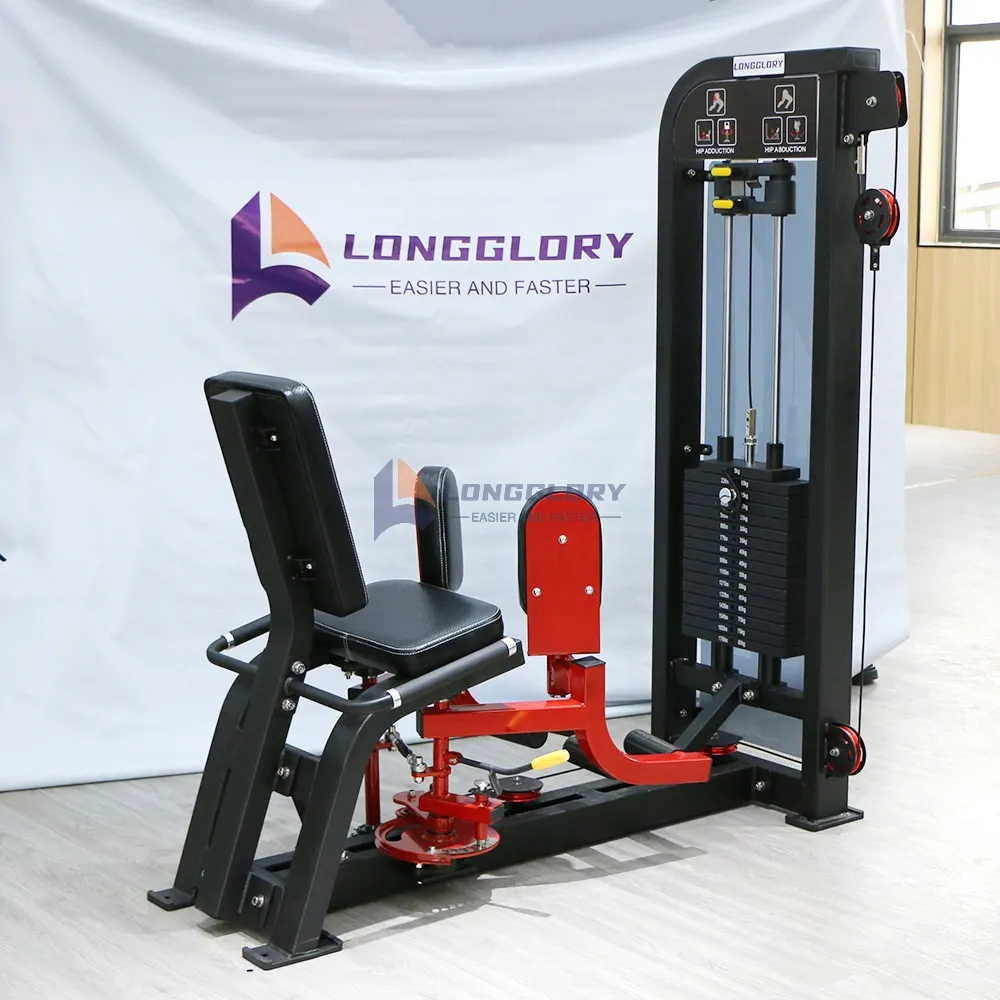 Commercial Bodybuilding Hip Trainer Machine Steel Pin Loaded Hip ...