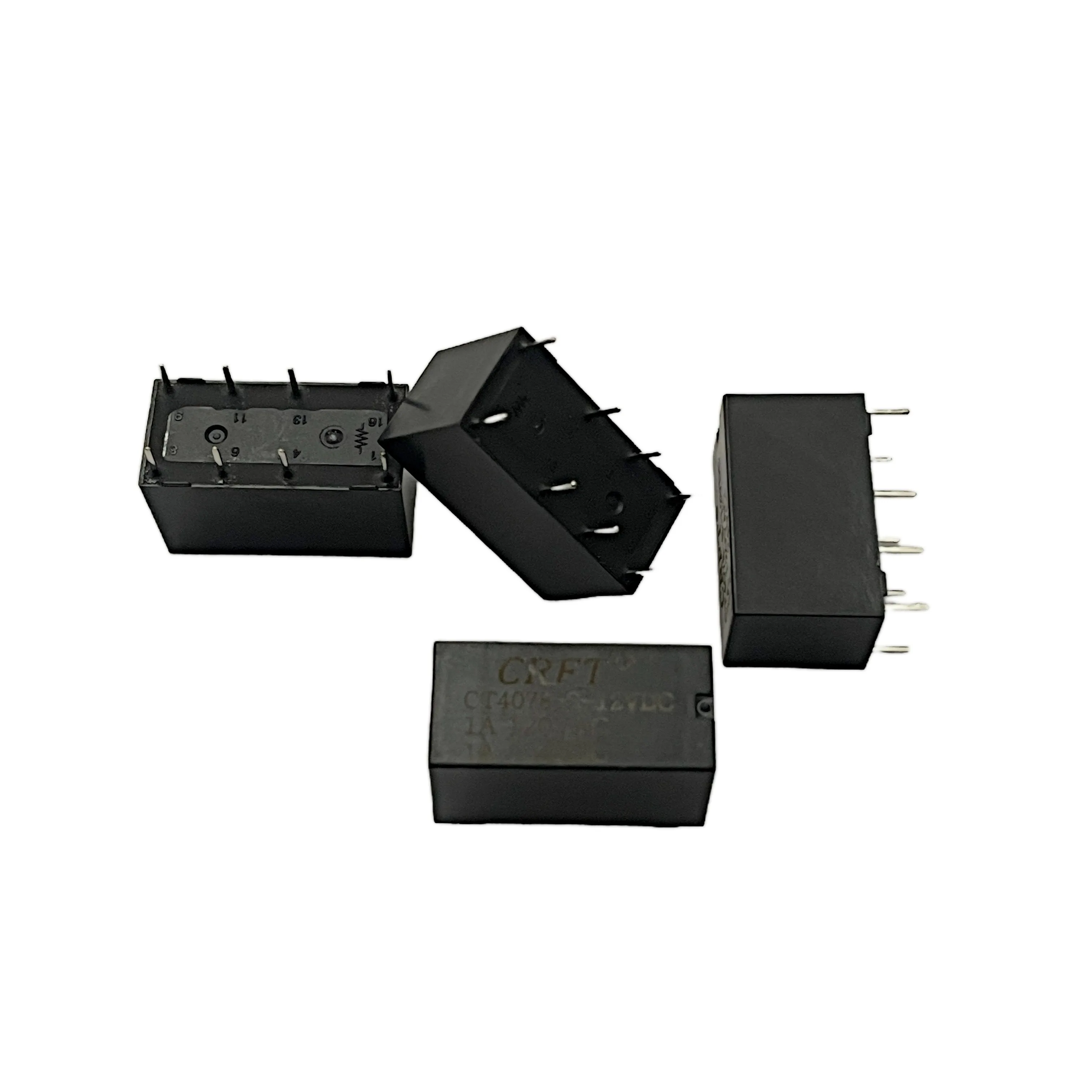CT4078 small signal relay DPDT 8pin 1A/120VAC 2 Form C configurayions ...