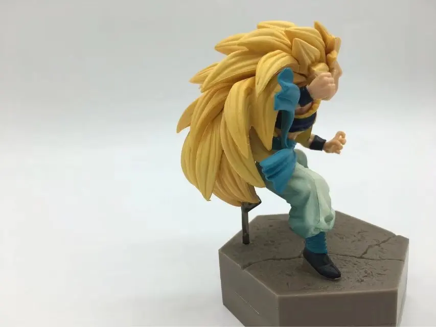 10cm Super Saiyan 3 Goten Goku Action Figure DXF Fighting Vol3 Model ...