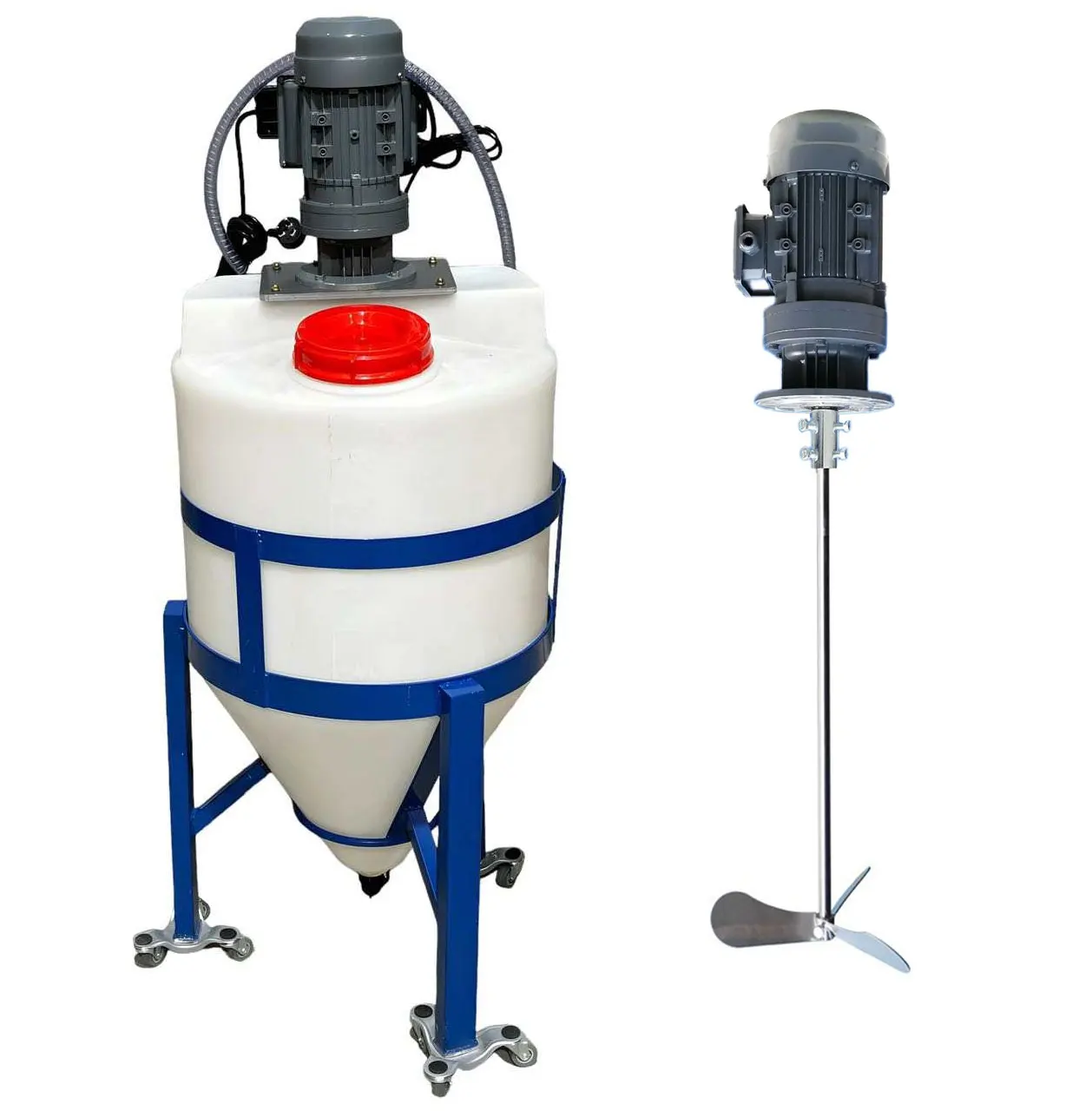 1000 Liter Plastic Water Storage Tank with Agitator - Durable, Easy to ...