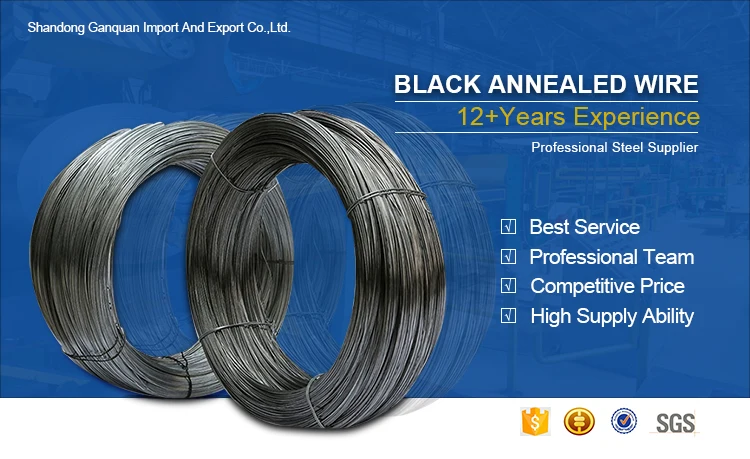 Factory Price Tensile Steel Black Annealed Iron Wire/binding Wire/steel ...