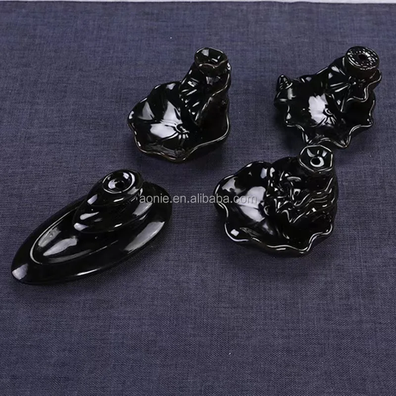 Reverse Flow Aromatherapy Tower Incense Cone Holder Waterfall Incense ...