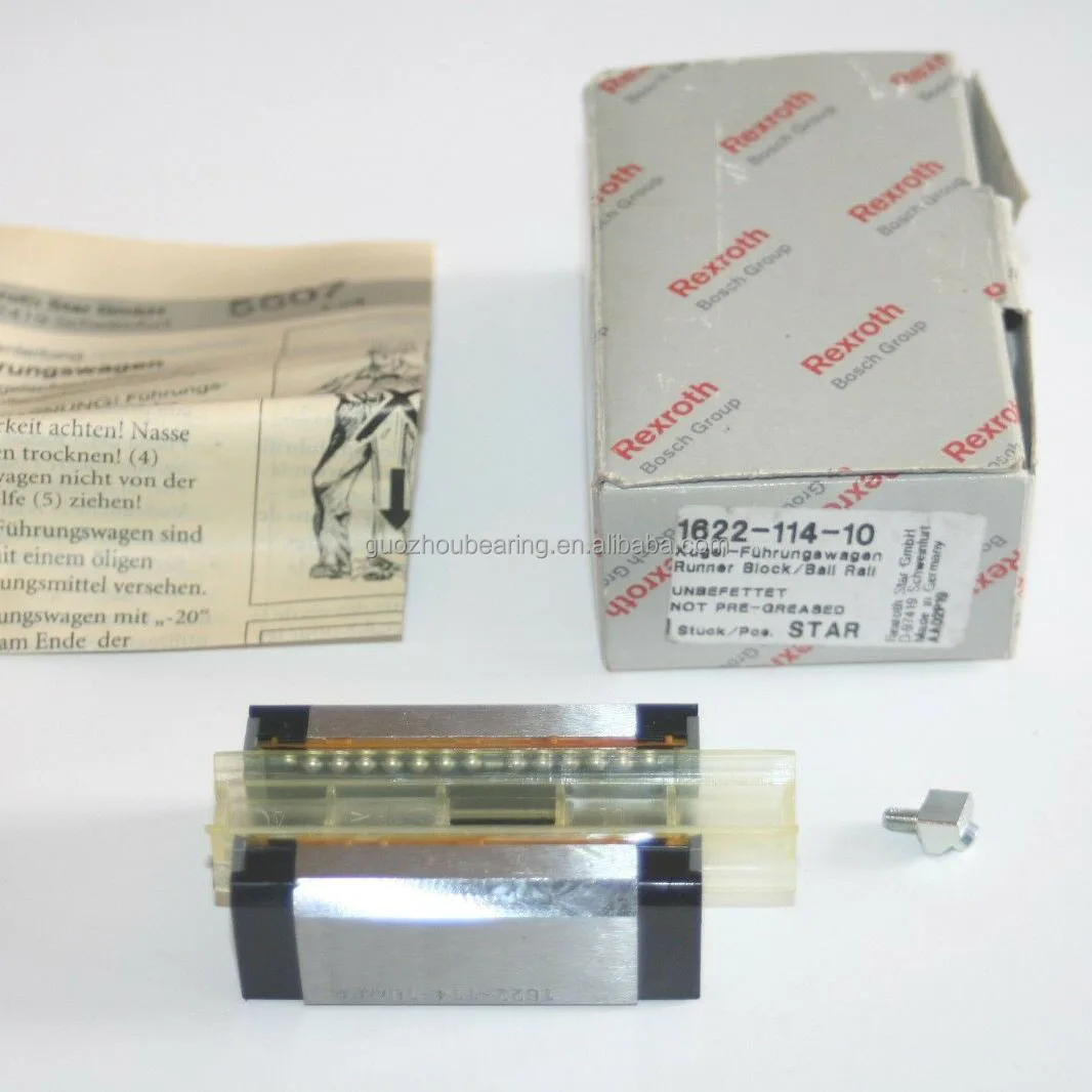 Original Rexroth CNC Linear Guide Way Linear Guide Rail Linear Guide ...
