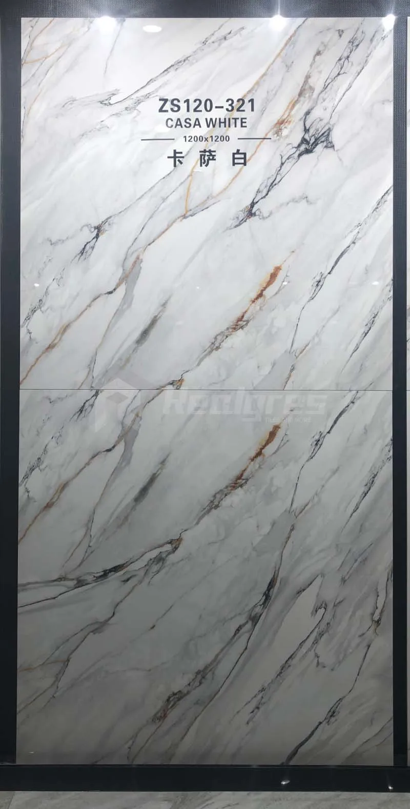 Square Porcelain Marble Glossy Slab Polished Floor Large Porcelain ...